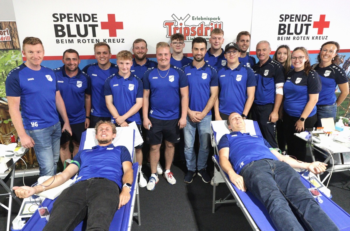 Bilanz der 22. DRK Blutspende in Tripsdrill | Presseportal